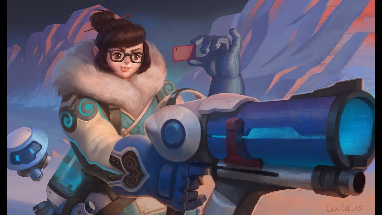 Overwatch Gameplay: Mei a Cute, Devilish, Cakelike Lady - YouTube