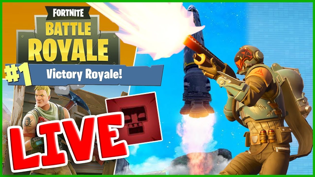 VICTORY ROYALE after SPACE ROCKET Launch in Battle Royale!!! MINI NINJA ...