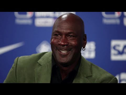 NBA legend Michael Jordan makes bet on DraftKings - YouTube
