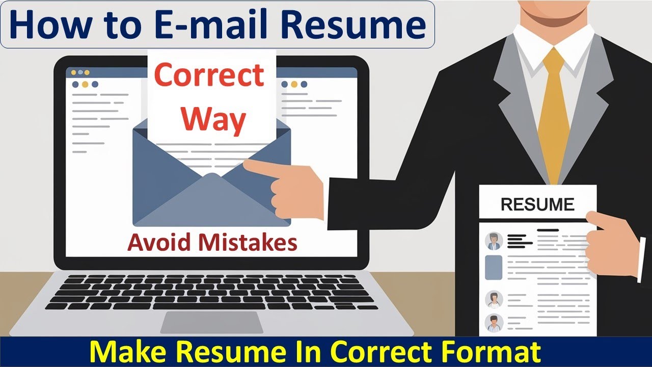 How To Send Resume Through Mail || How To Make Resume || Resume Format ...