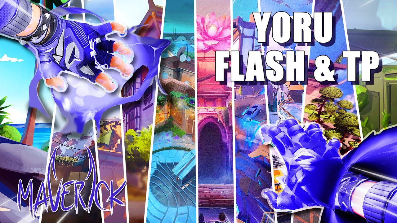 YORU FLASH TP LINEUPS to DOMINATE Every Map in 2025 - YouTube