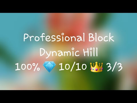 Professional Block - Dynamic Hill Gameplay by. Ahmad 2905 - YouTube