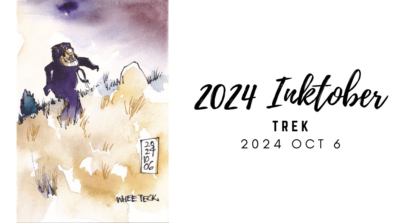 Inktober #06 | Trek | 2024 - YouTube
