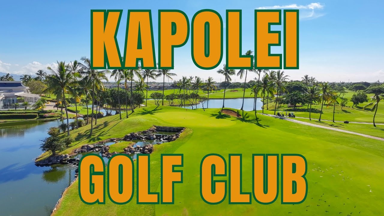 Kapolei Golf Club 4K | Premium Championship Golf Course in Oahu! - YouTube