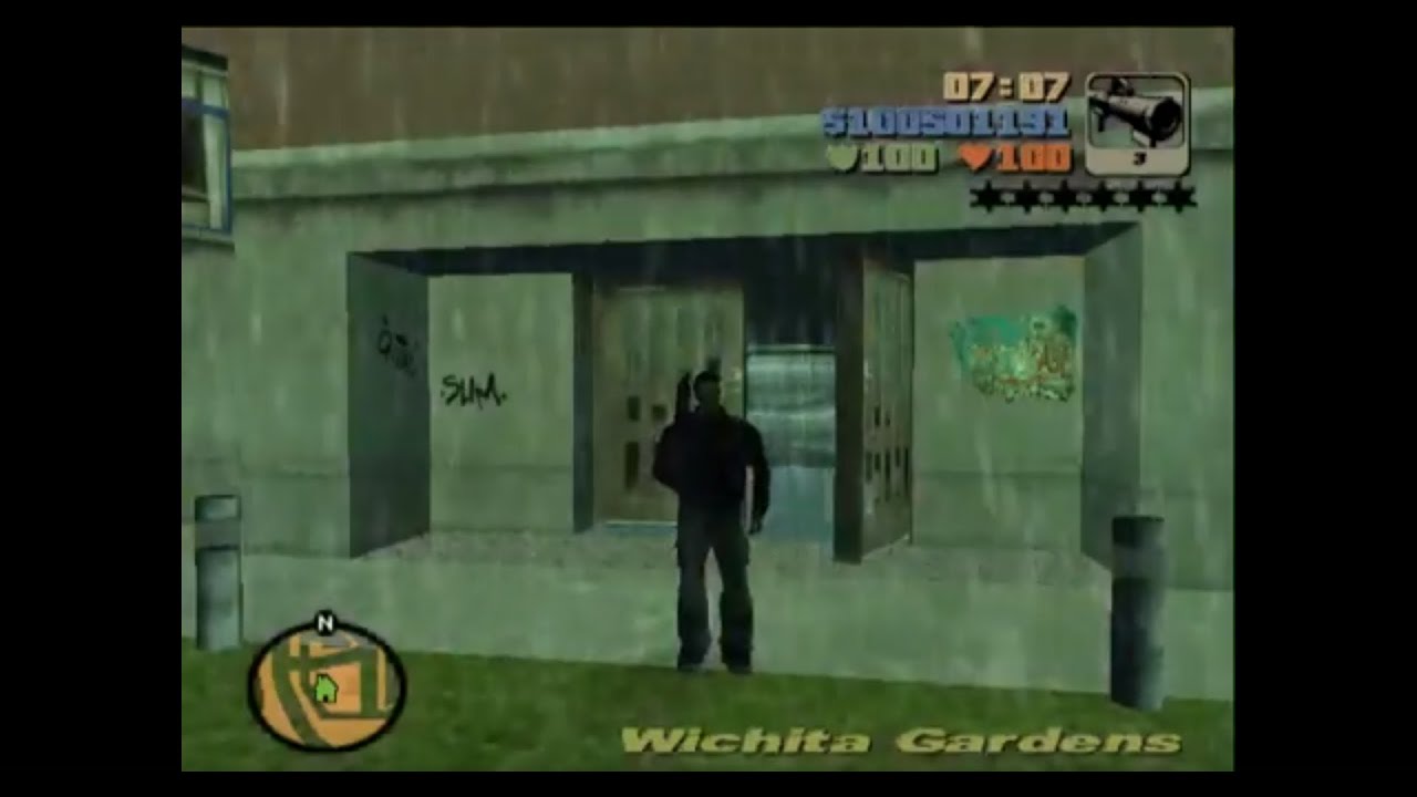 GTA 3 PS2 2001 100 Complete Save Game and Load Game Claude Speed ...