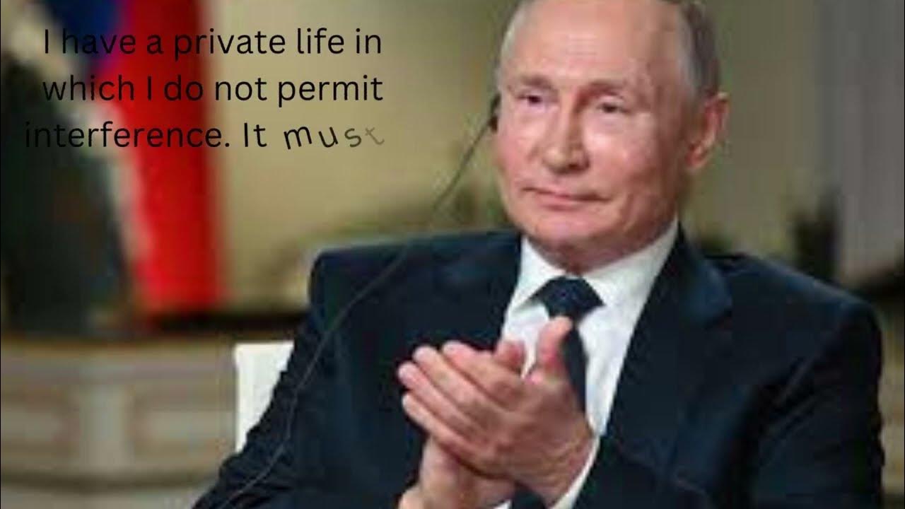 The Best Putin Quotes - YouTube