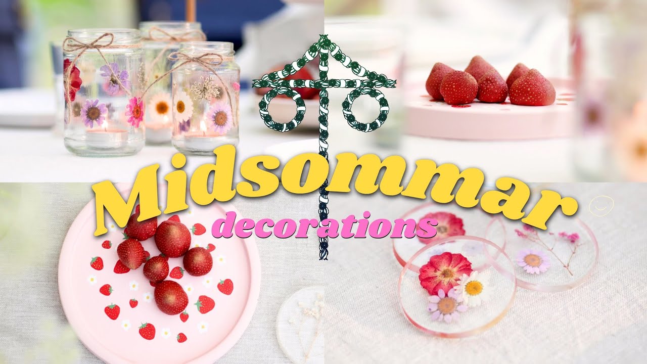 Midsommar Decorations | 4 Easy and Beautiful Ideas for Your Summer ...