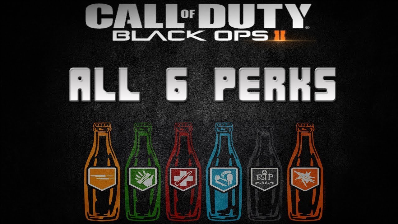 How to Get All 6 Perks in BO2 Zombies - YouTube