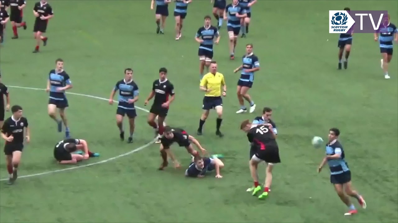 Fosroc Scottish Rugby Academy | Broadwood tries - YouTube