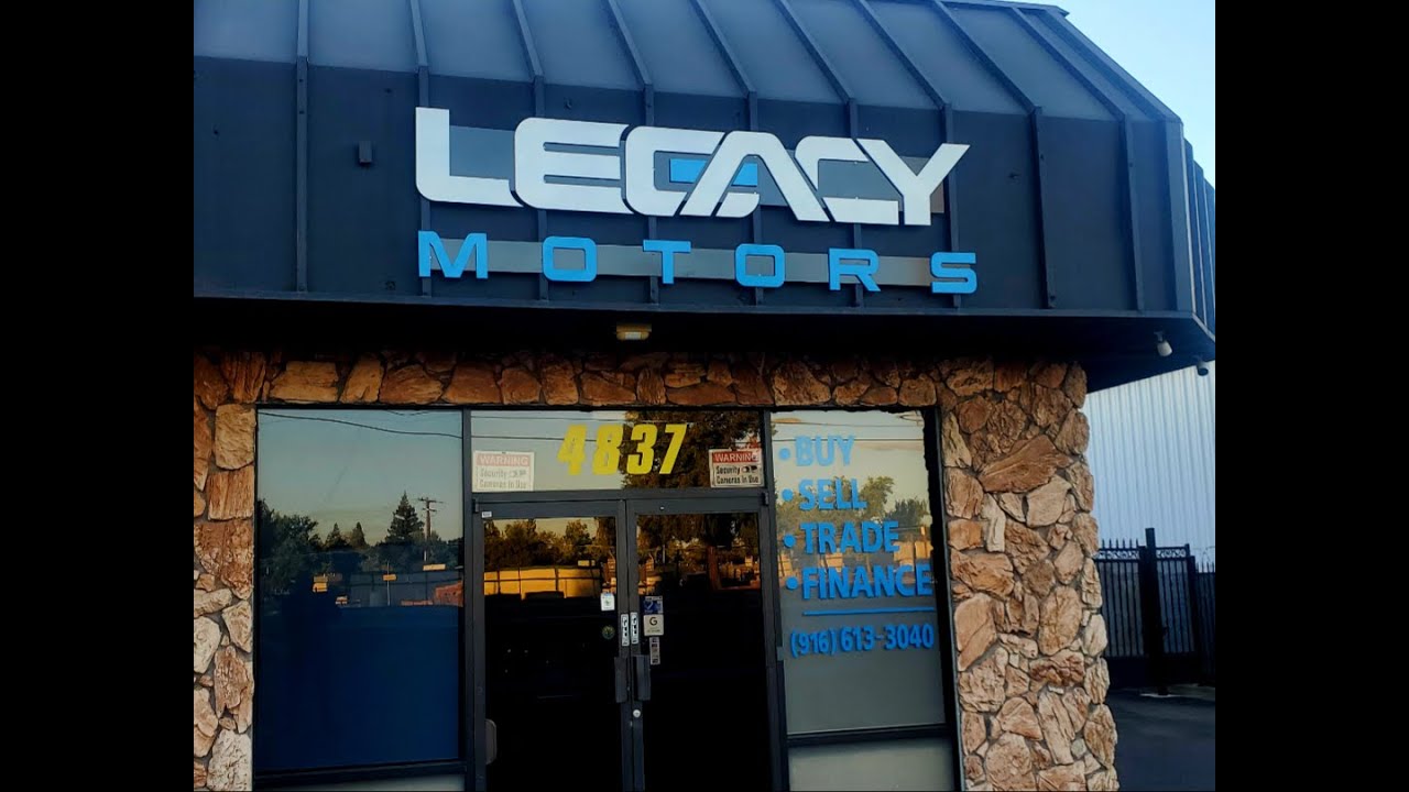 Legacy Motors Inc, Sacramento California - YouTube