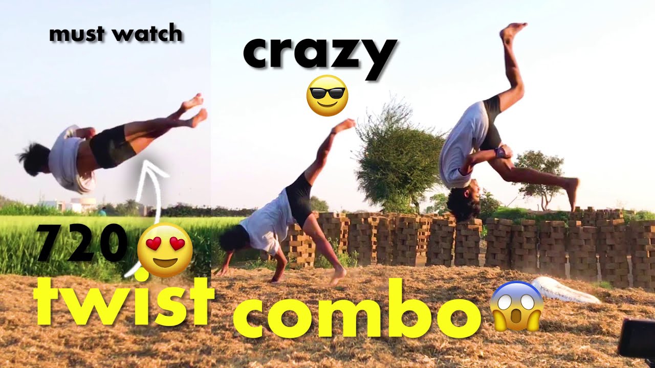 720 Twist combo🔥/the best flip's & trick's/hyperhook aashish - YouTube