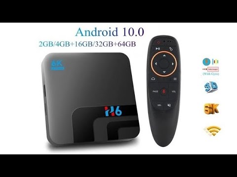 H6 Android 10 TV Kutusu Kurulum 2 4G & 5 8G Wifi H616 3D 4GB 32 64GB ...