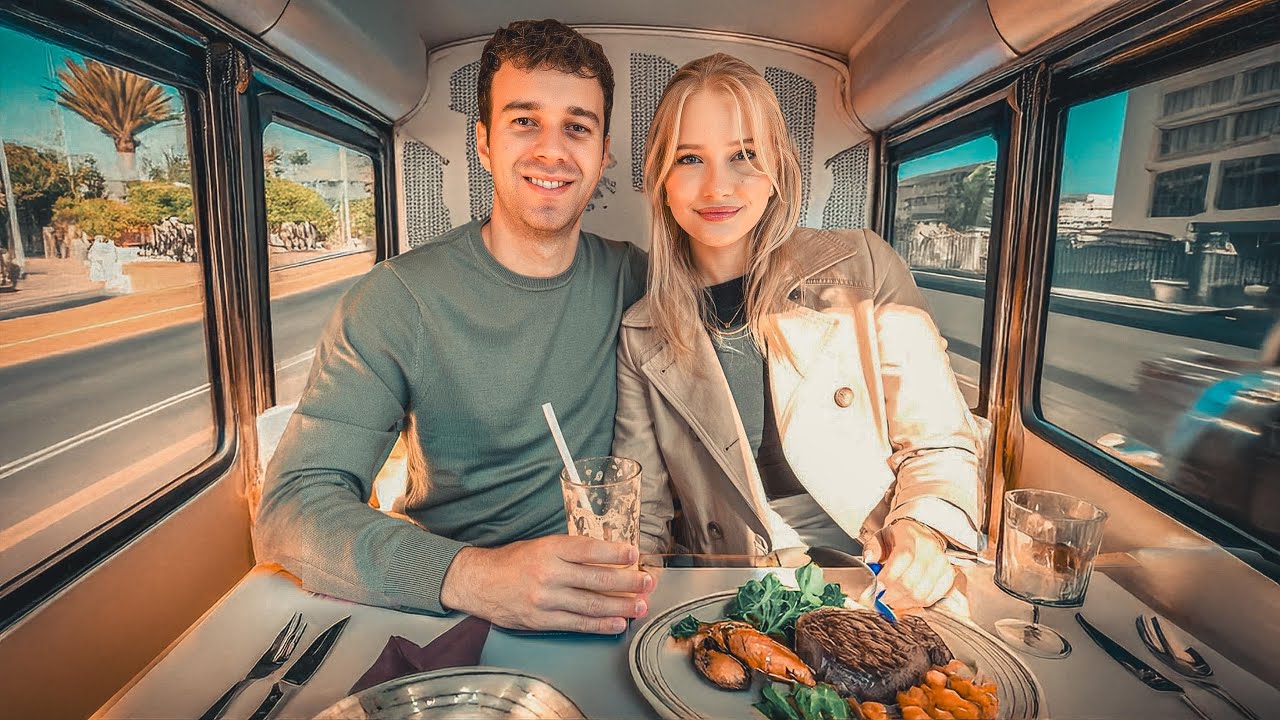 We Tried Dining on a Bus in Cape Town! - YouTube