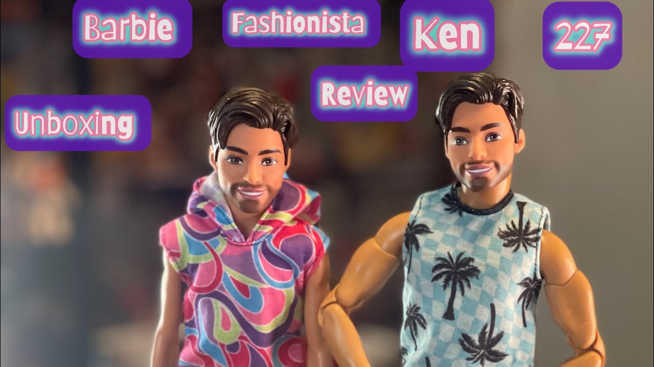 Barbie Fashionista Ken Doll 227 review #barbie #ken #kendoll #mattel # ...