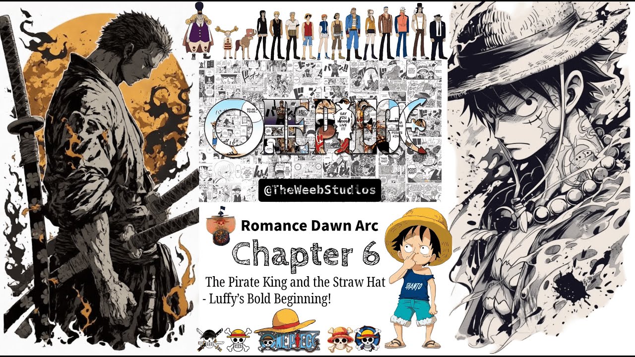 One Piece| Chapter 6: The Pirate King and the Straw Hat - Luffy’s Bold ...