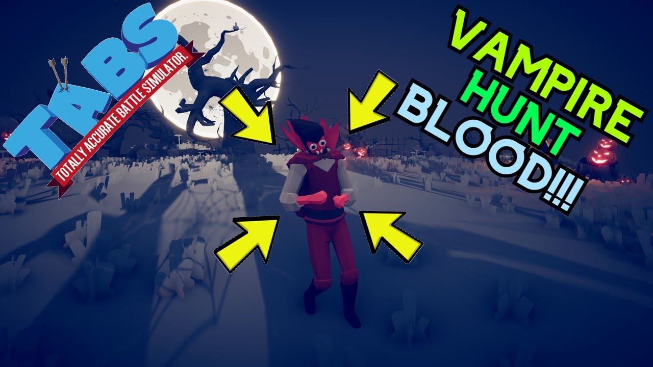 TABS | Vampire Vs Every Units (Halloween Update!) - Totally Accurate ...