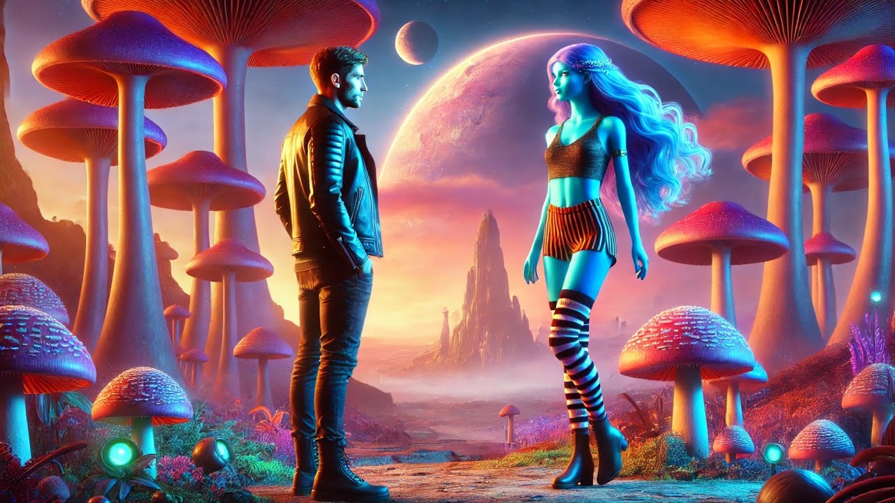 Alien Woman Desperately Implores The Earth Man To Pretend To Be Her ...