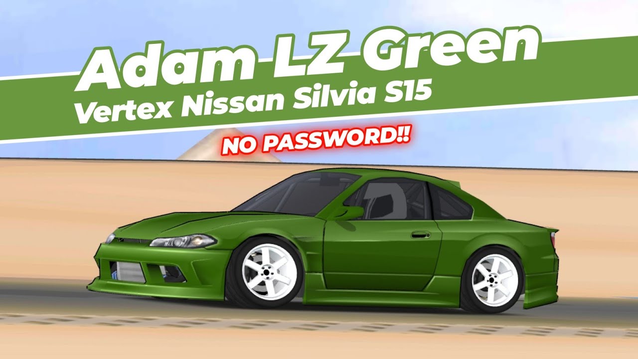 Livery Silvia S15 Adam Lz Green Vertex FR Legends Changeable Color No ...