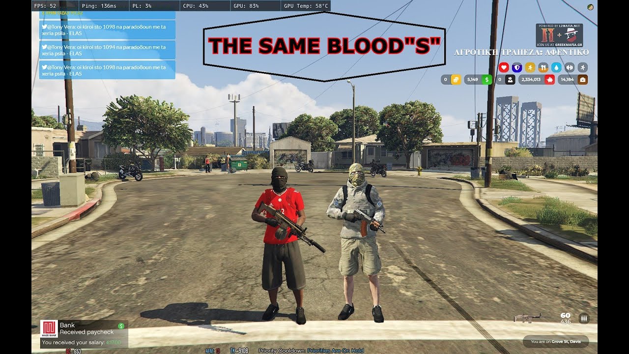 GTA RP ~BLOODS 1EPAL~ (PART 13) - YouTube