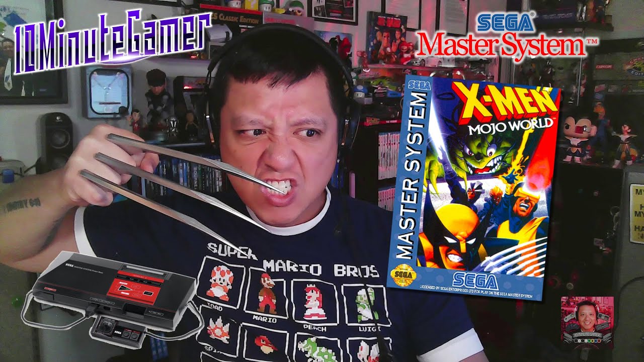 10MG Plays X-Men 3: Mojo World on Sega Master System - YouTube