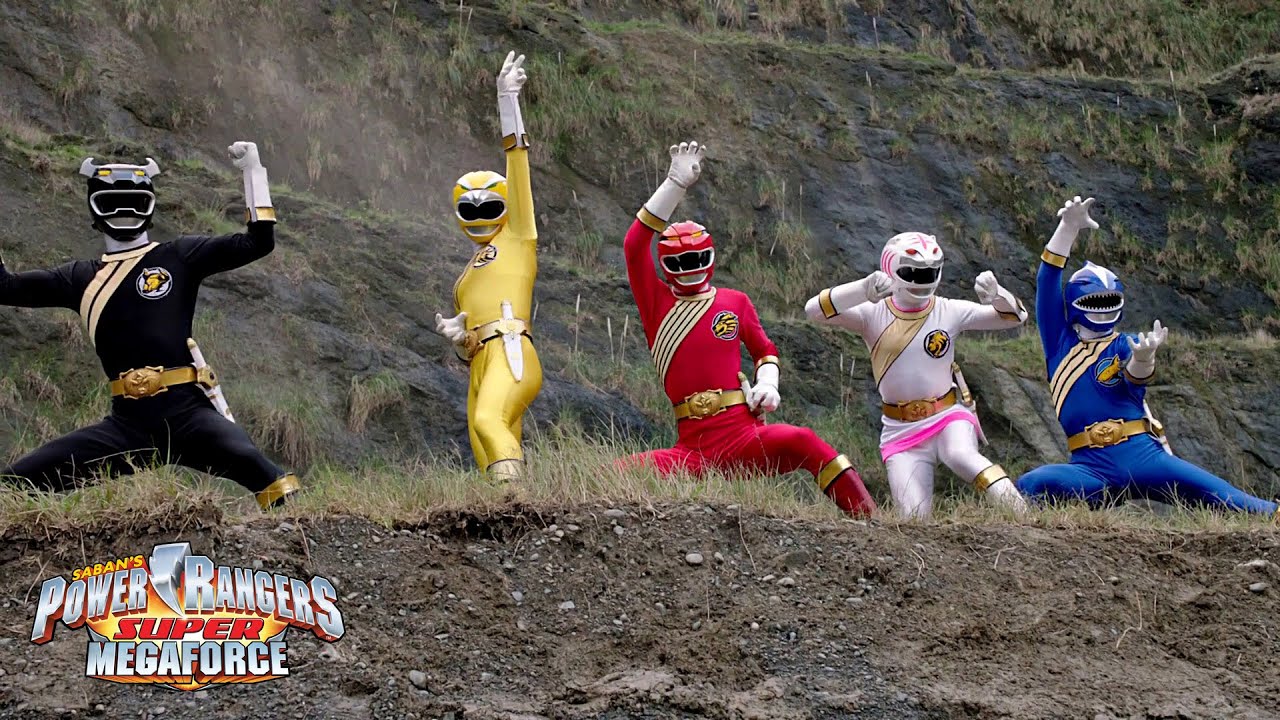 Power Rangers Super Megaforce - Introducing the Legendary Rangers with ...