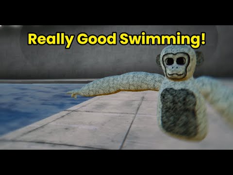 How to add good swimming in your gorilla tag fangame - YouTube