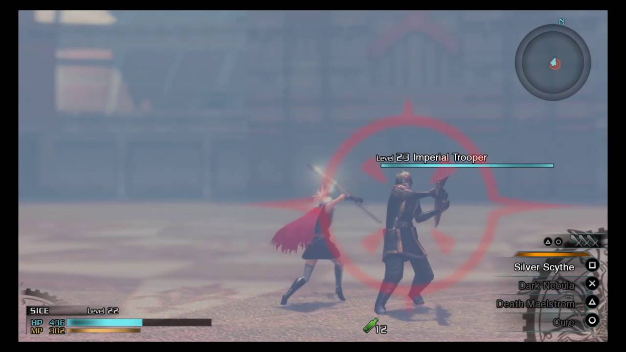 FINAL FANTASY TYPE-0 HD Sice Training - YouTube