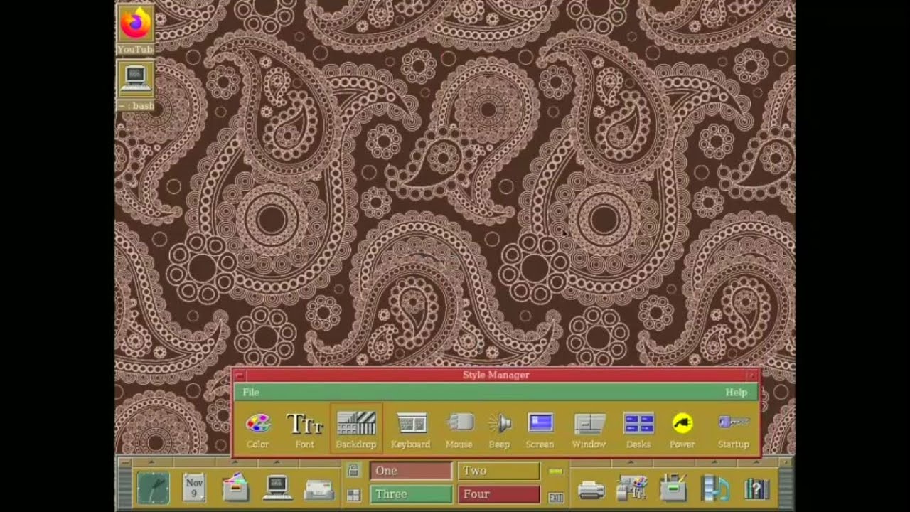 Debuting NsCDE Desktop with Detailed Review - YouTube