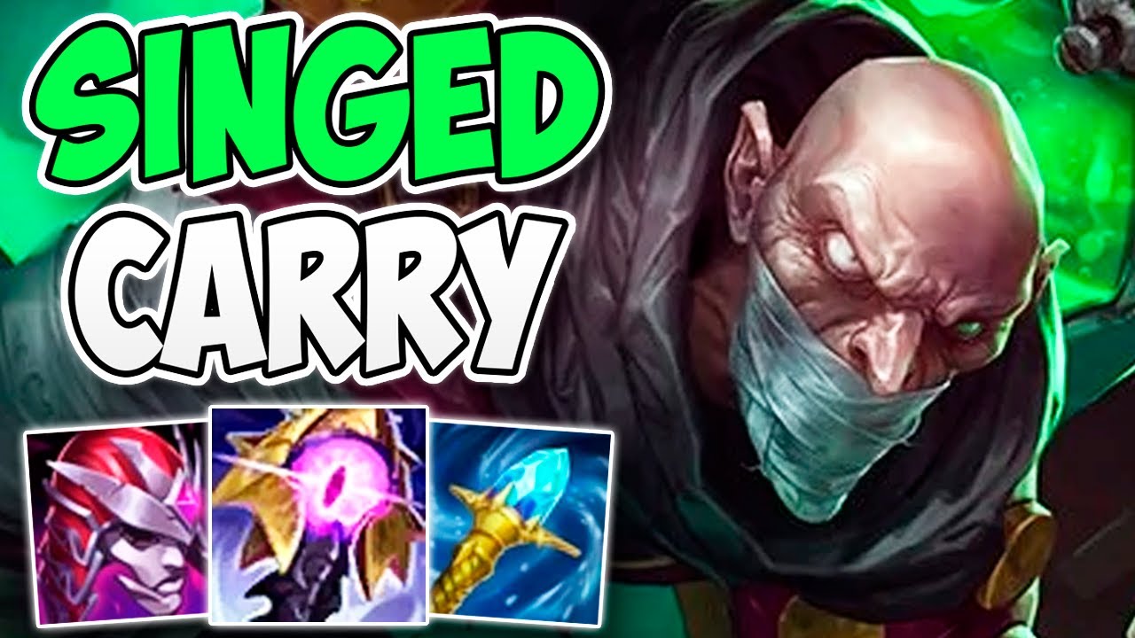 CHALLENGER SINGED MAIN AMAZING CARRY GAMEPLAY | CHALLENGER SINGED TOP ...