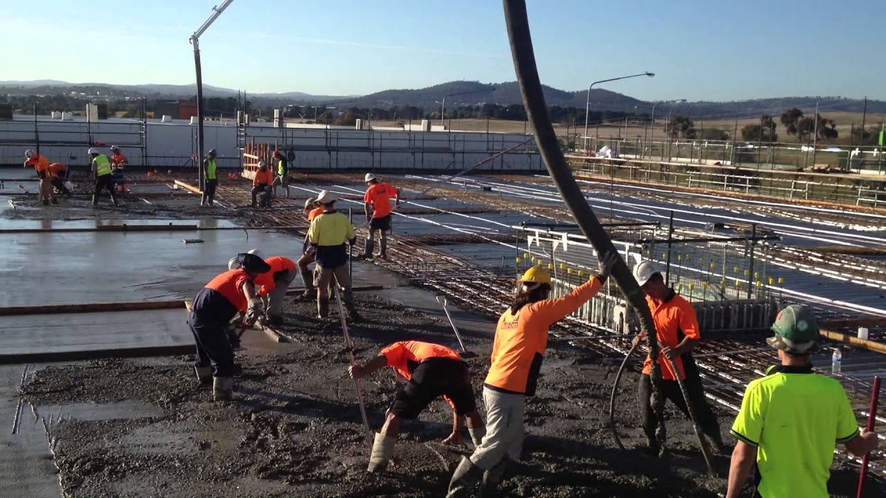 CONCRETE PUMPING MULTICRETE - YouTube