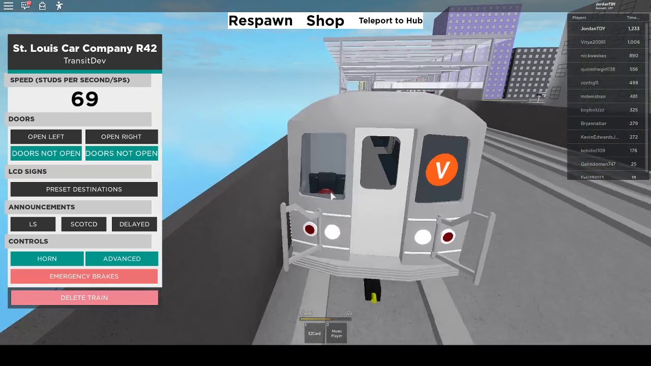 Subway Testing Remastered: Driving the R42 - YouTube