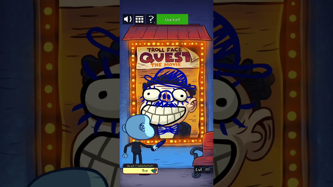 Troll Face Quest: Silly Test 2. Level 10 Walkthrough - YouTube