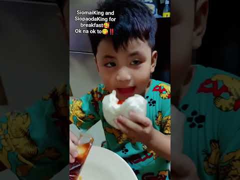 Siomai King and Siopao da King for breakfast😋😋 Ok na Ok to‼️ #Oknato # ...