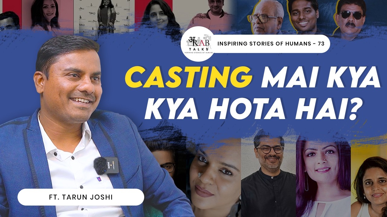 How To Get into Bollywood with Casting Director Tarun Joshi | Ep 73 ...