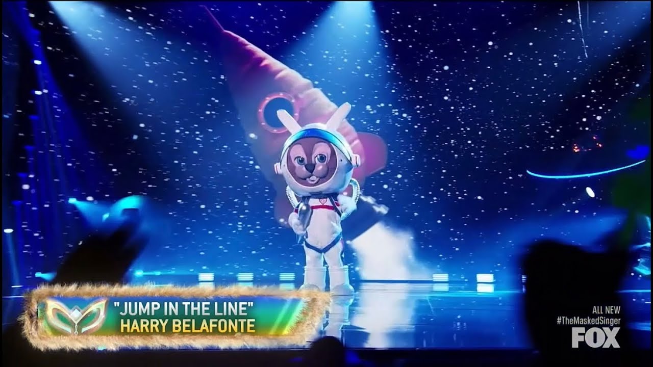 Space Bunny Performs "Jump In The Line" By Harry Belafonte | Masked ...