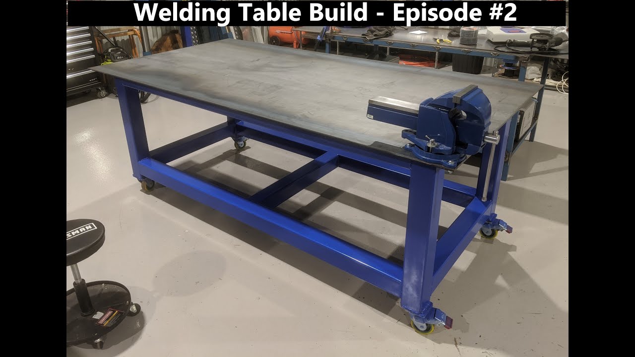 Welding Table Build - Episode #2 - Project introduction and tapping ...