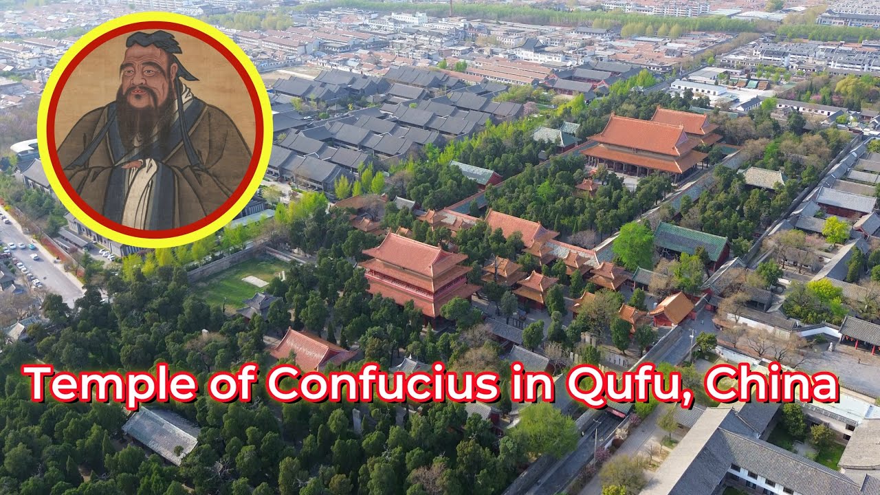 A brief biography of Confucius, a saint in Chinese culture, and the temple commemorating him ...