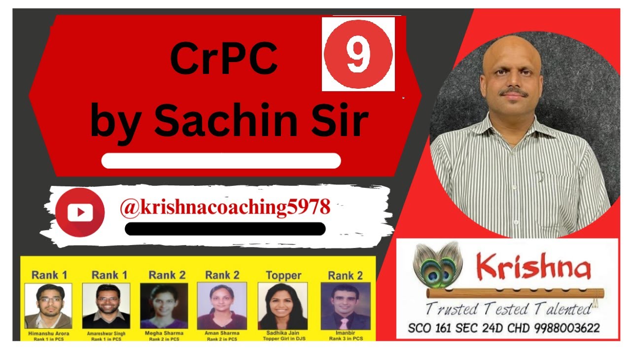 CrPC Basics- Prosecution Witnesses to Judgment = The Code of Criminal ...