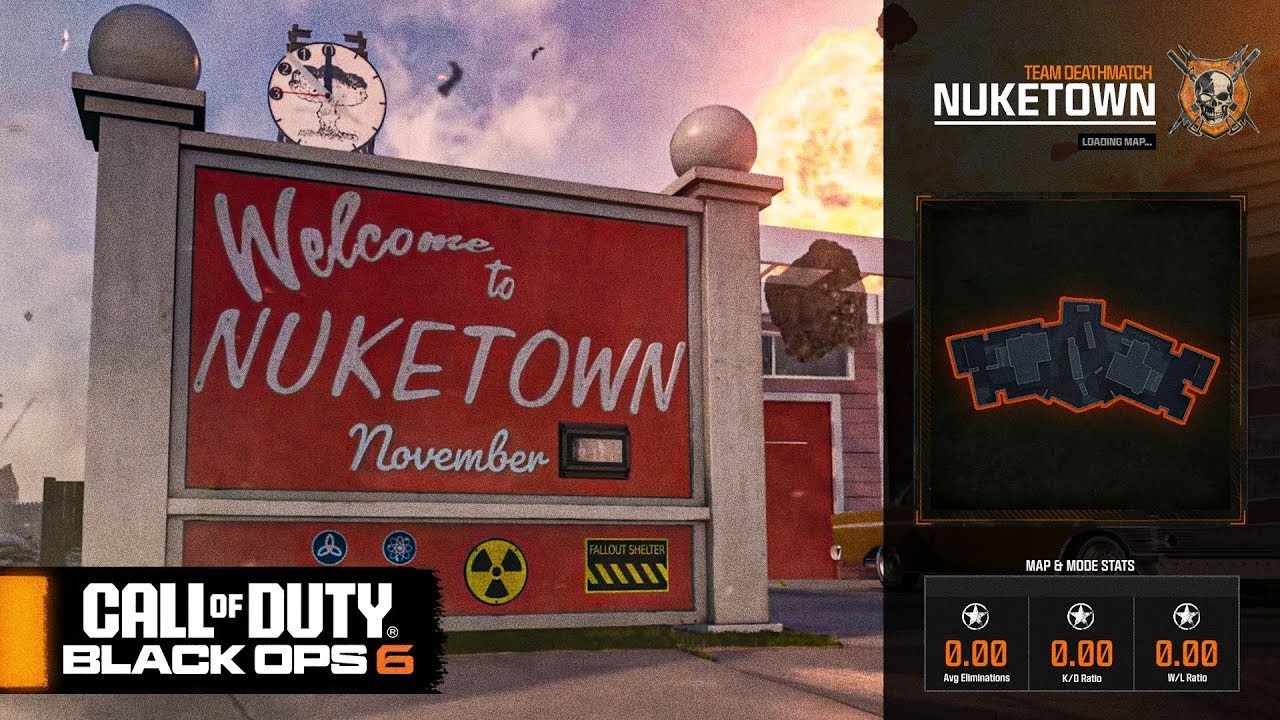 Call of duty Black ops 6 Nuke town is back!!!!!- console player - YouTube