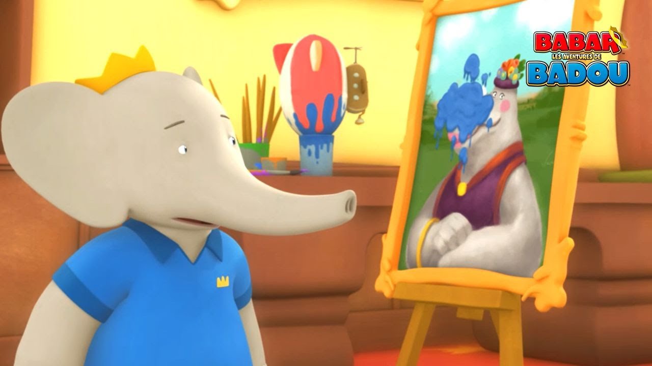 Portrait de Dame Rataxès | Babar, les aventures de Badou | 35 ...
