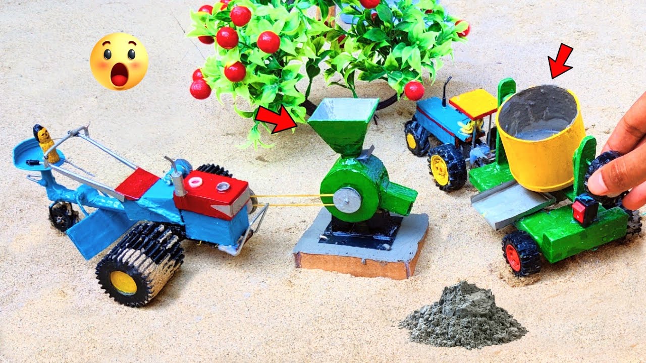 How to make flour mill machine mini science project | @minitheq ...