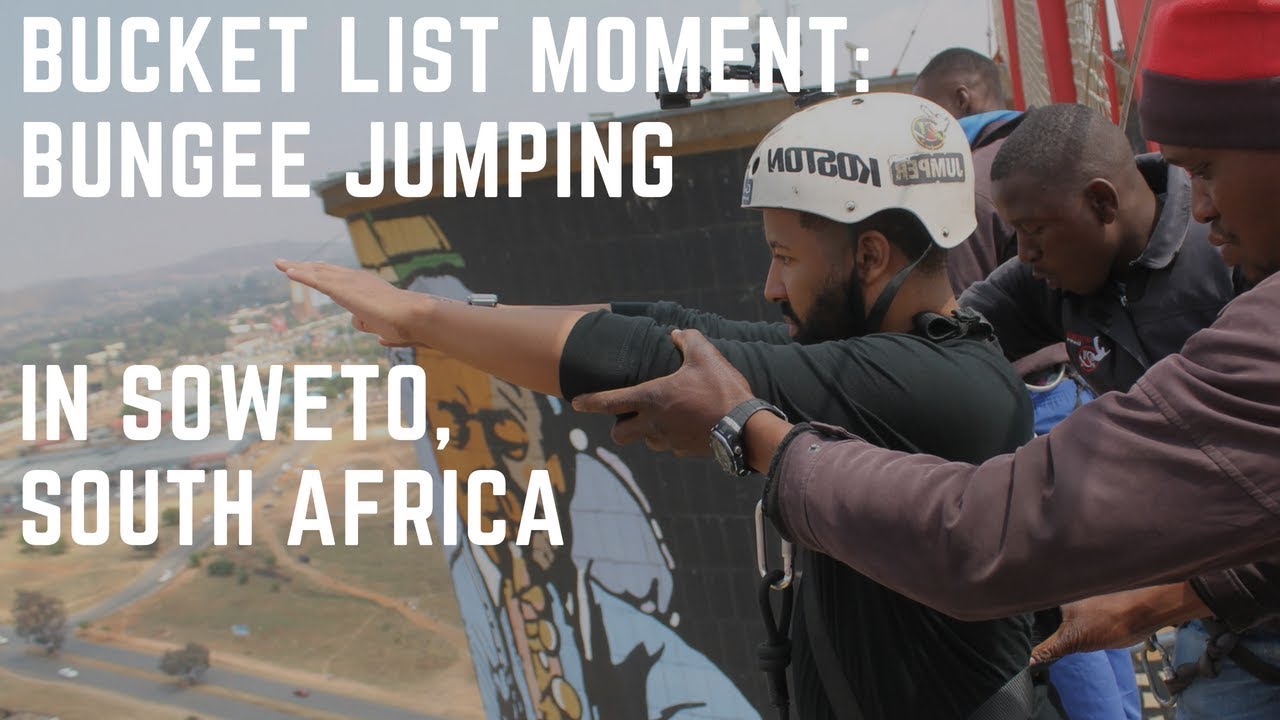 Bungee Jumping at the Orlando Towers in Soweto, Johannesburg, South ...