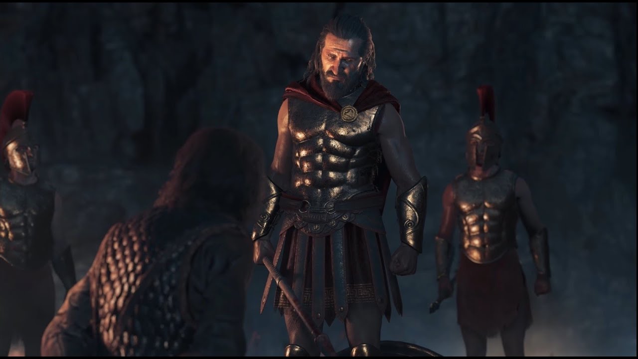 Assassin's Creed Odyssey - King Leonidas & 300 Spartans vs Persian Army ...