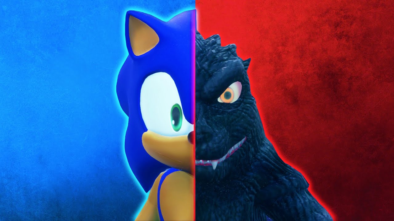 Sonic X Godzilla in Sonic Frontiers at a Sonic Rumble style - YouTube