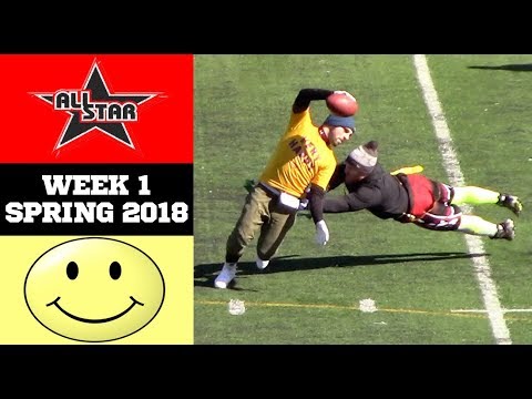 Allstars Vs Happy Team Team | ACFL Spring 2018 | Flag Football - YouTube
