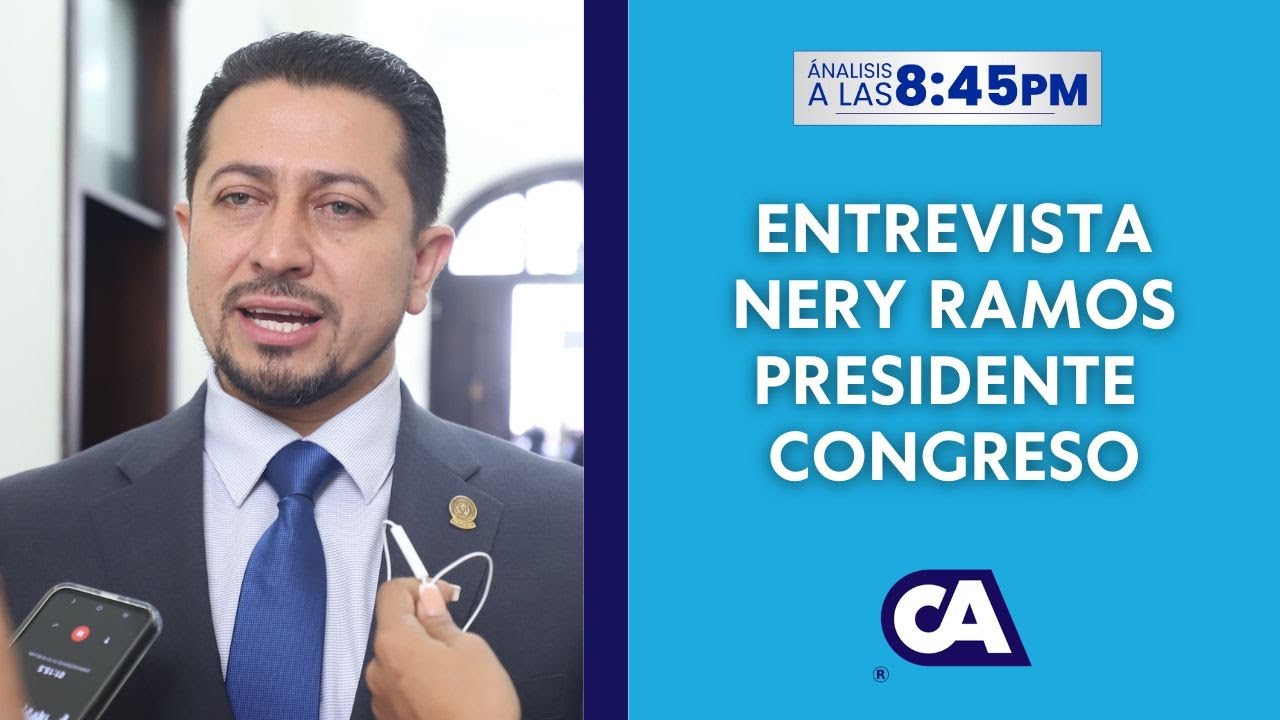 Entrevista a Nery Ramos, presidente del Congreso - YouTube