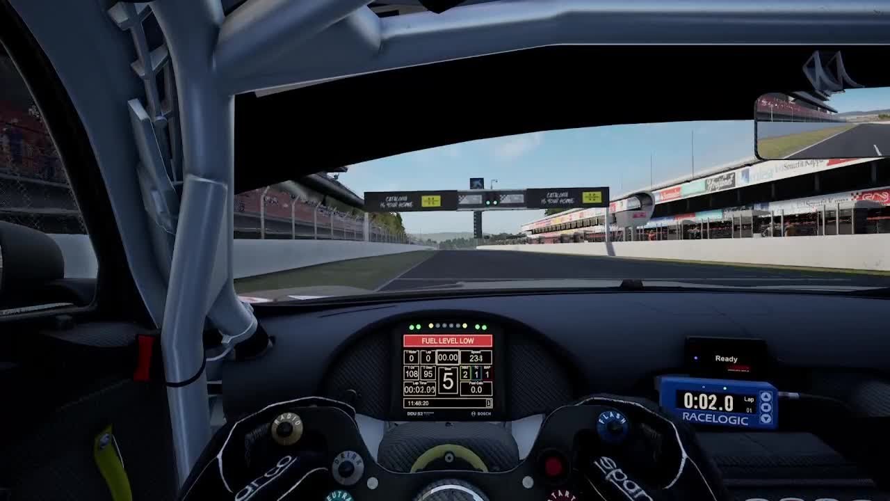 ACC Barcelona Mercedes AMG GT3 Evo 2020 (Dry) Track Guide (Hotlap ...
