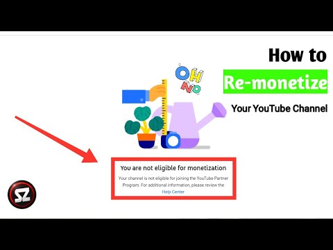 How to Monetize Your YouTube Account (re-monetize) - YouTube