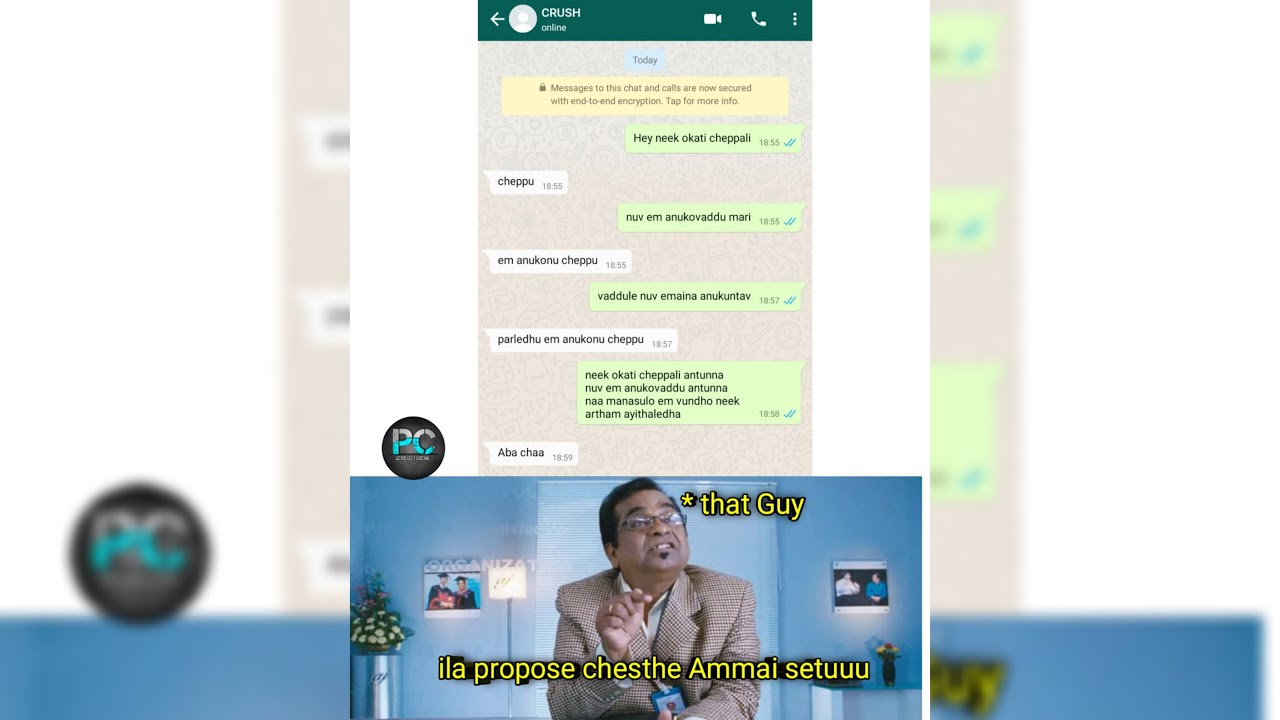 Whatsapp chatting memes || Telugu || subscribe for more || - YouTube