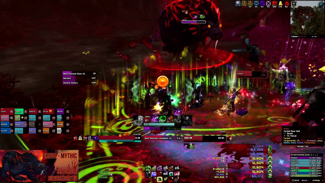 [Mythic] Ursoc - Emerald Nightmare - Unholy DK - YouTube